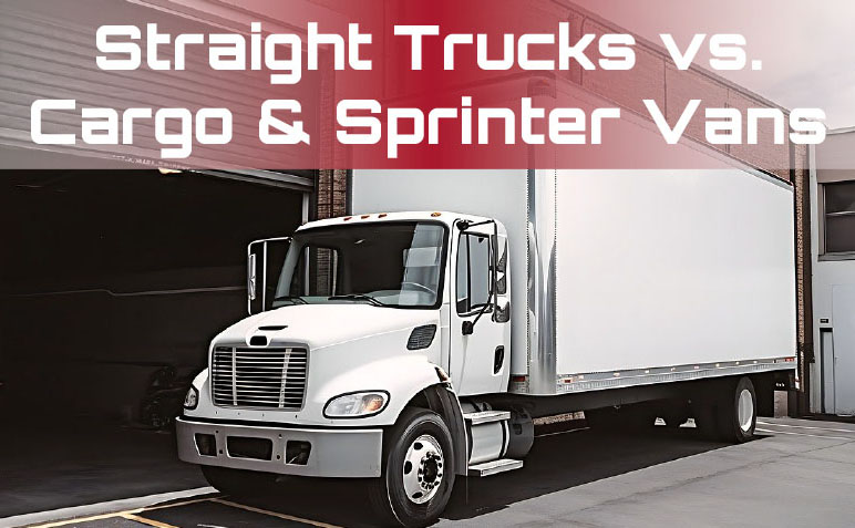 Straight Trucks vs. Cargo & Sprinter Vans Capacity » TOP Worldwide